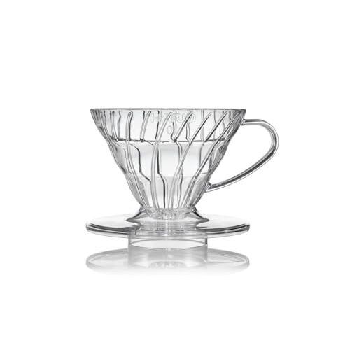 HARIO V60 Transparent Dripper 01 Clear, for 1-2 Cups, Coffee Hand Drip ...