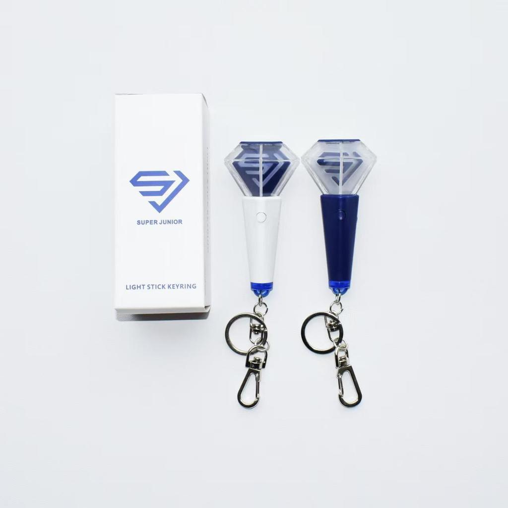 Kpop Idol Super Junior Hỗ trợ Mini Lightstick Móc khóa SJ Glow Stick ...