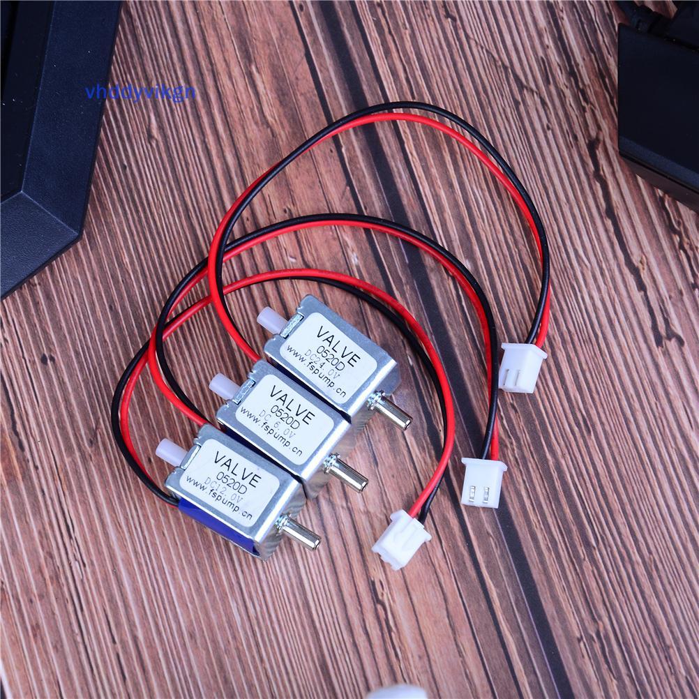 VHDD DC 6 / 12 / 24V van điện từ N / C thường đóng mini cho van khí gas ...