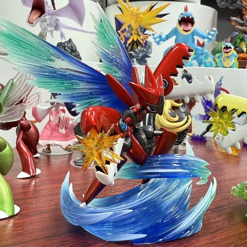 Hình Pokemon Mega Scizor Pvc 14cm | Shopee Việt Nam