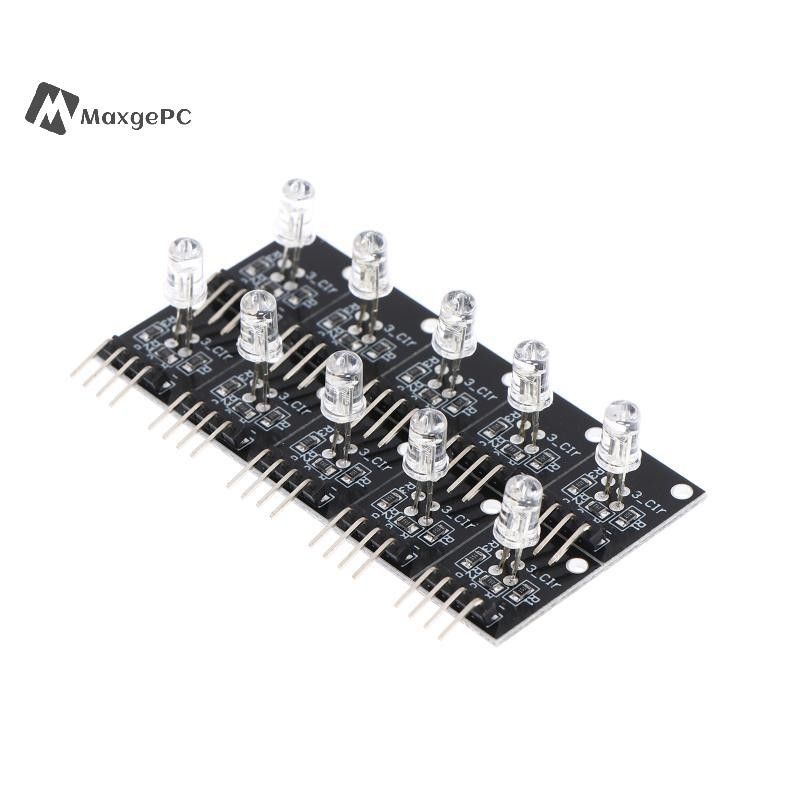 [Max-t] Bộ mô-đun cảm biến LED RGB 3 màu 10 / 20 / 30 Bộ mô-đun cảm ...