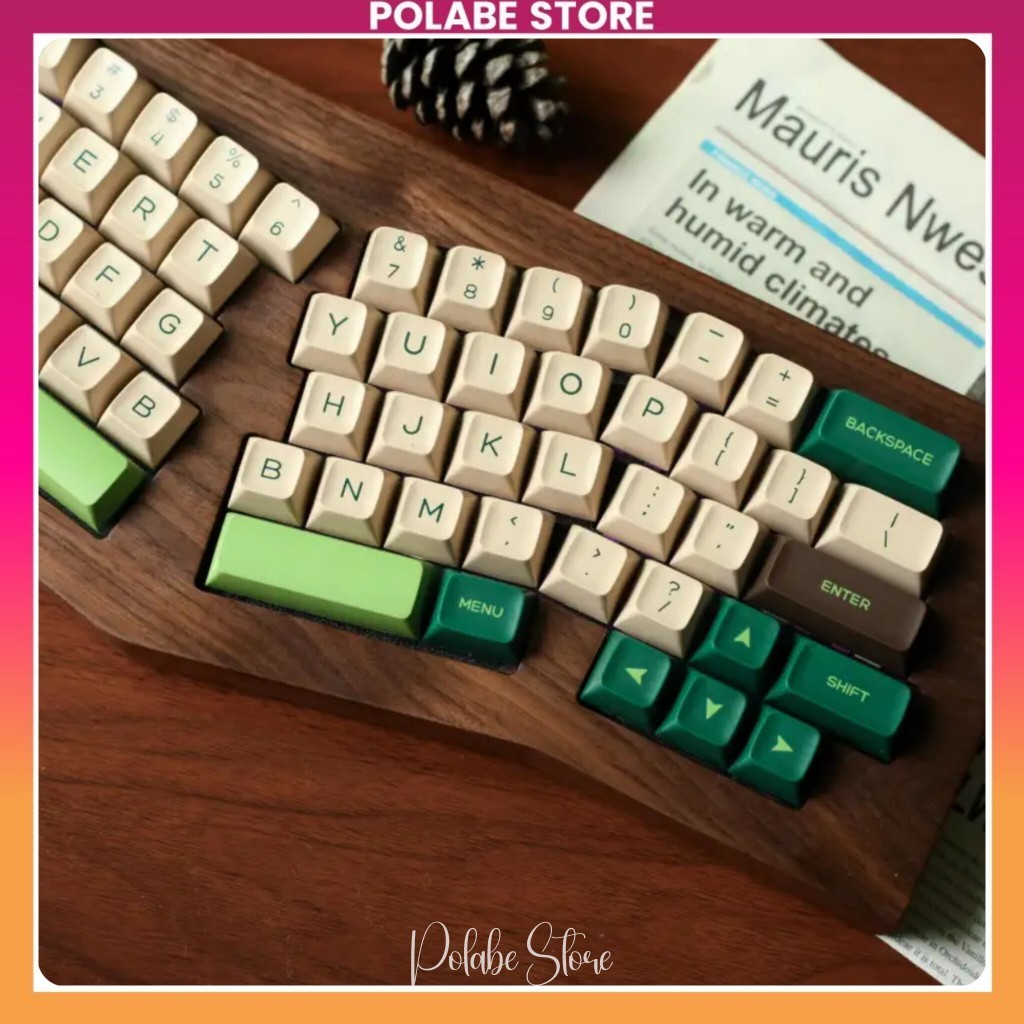 Keycap Joda Green QXA Profile bàn phím cơ Polabe Commerce Keycap SA ...
