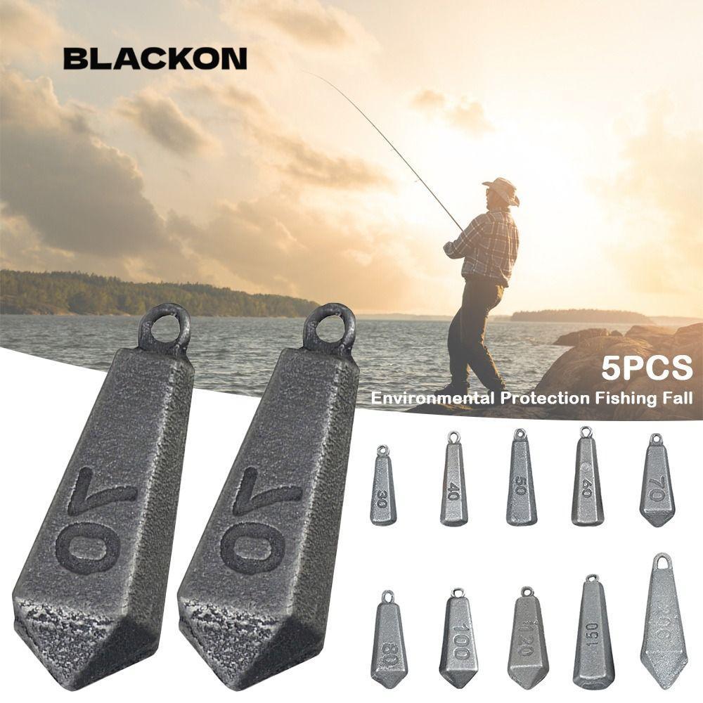 BLACKON Bộ 5 Sinkers Câu Cá Biển, 30g-180g - Mùa Thu, Hỗ Trợ Bảo Vệ Môi Trường | Shopee Việt Nam