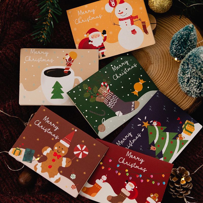 Thiệp tặng Noel/ Giáng Sinh Thiệp chúc mừng - Có dòng kẻ ngang (8.5x11 ...