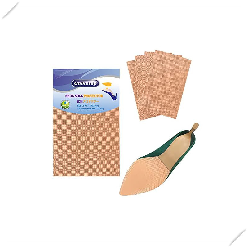 Unikstep 4-Piece Shoe Sole Protector Set - Non-Slip Grip Pads for Sole ...