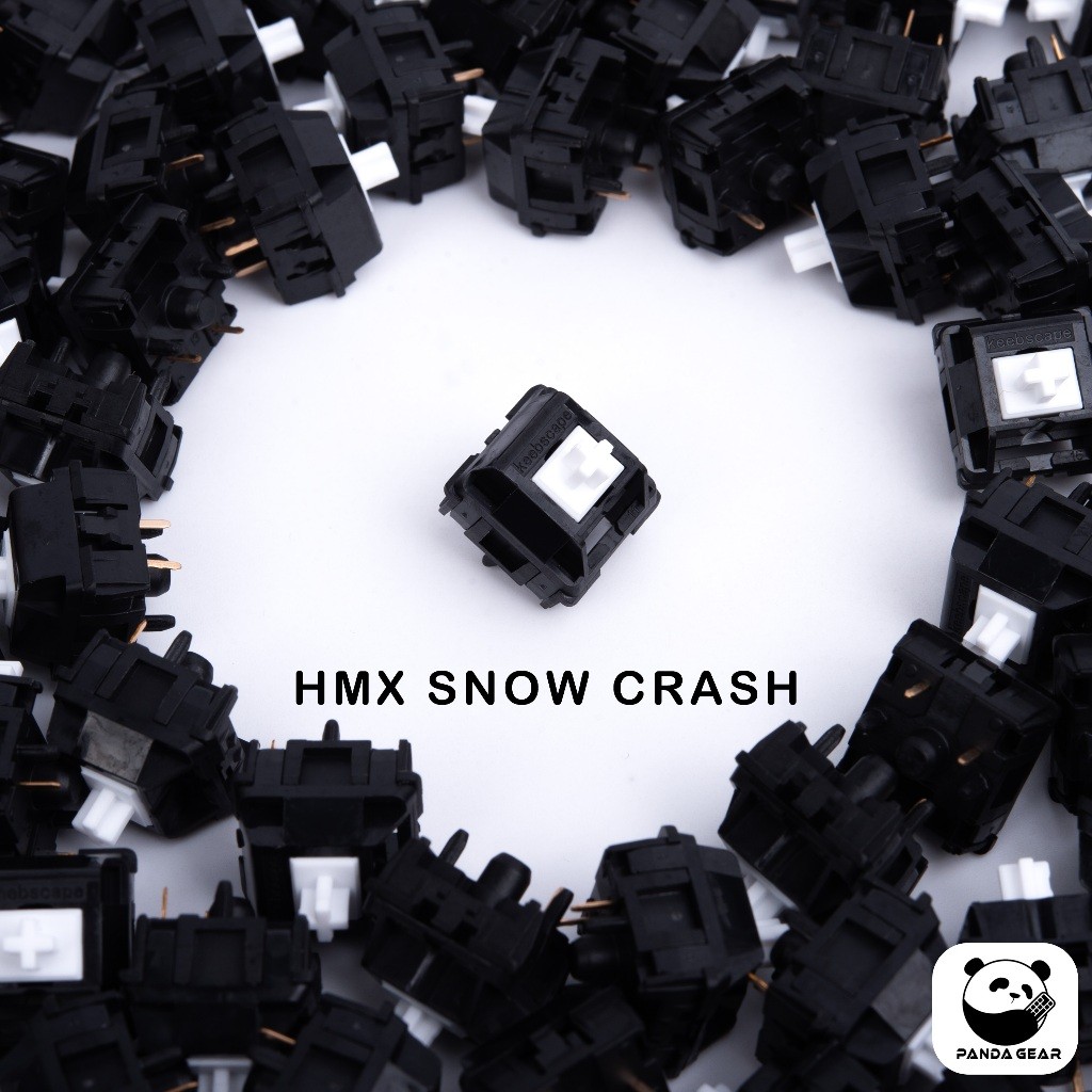 - X.GearSwitch HMX Snow Crash linear 58g prelubed công tắc bàn phím cơ ...