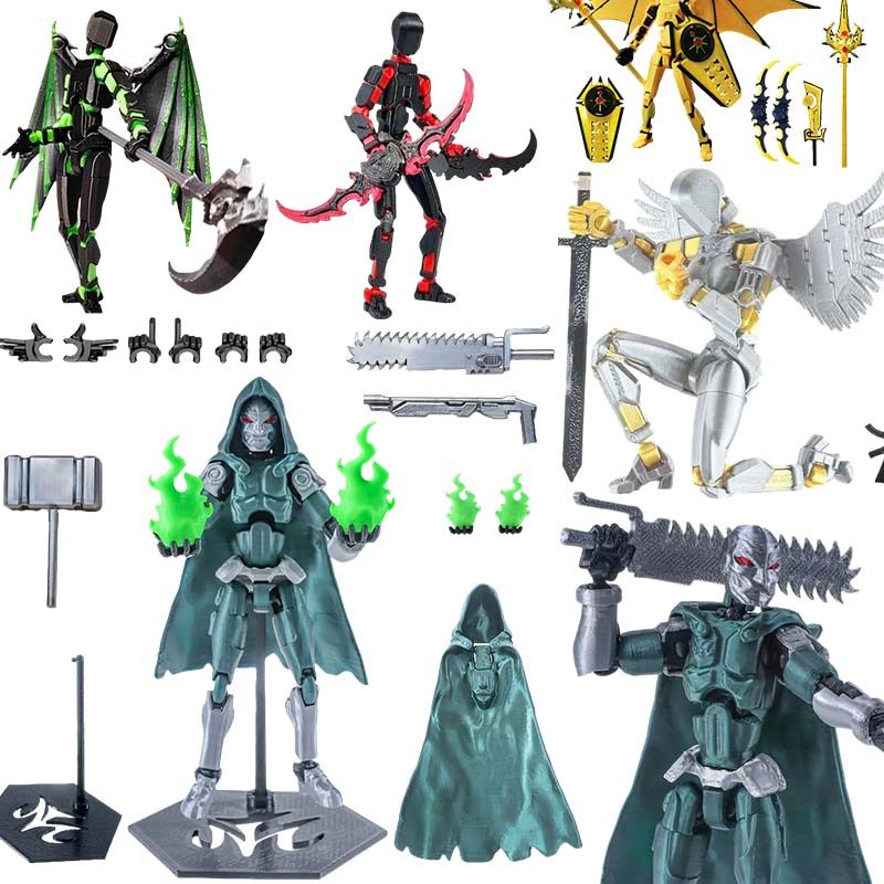 Dummy 13 Doctor Doom Hội Nhân Vật Hành Động 3D In Hình Thiên Thần Vàng ...
