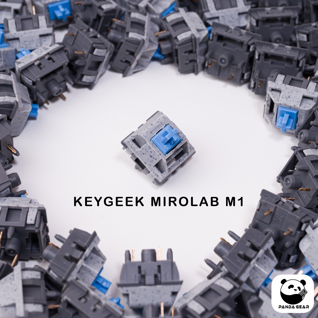 - X.GearSwitch Keygeek Mirolab M1 linear 53g prelubed công tắc bàn phím ...