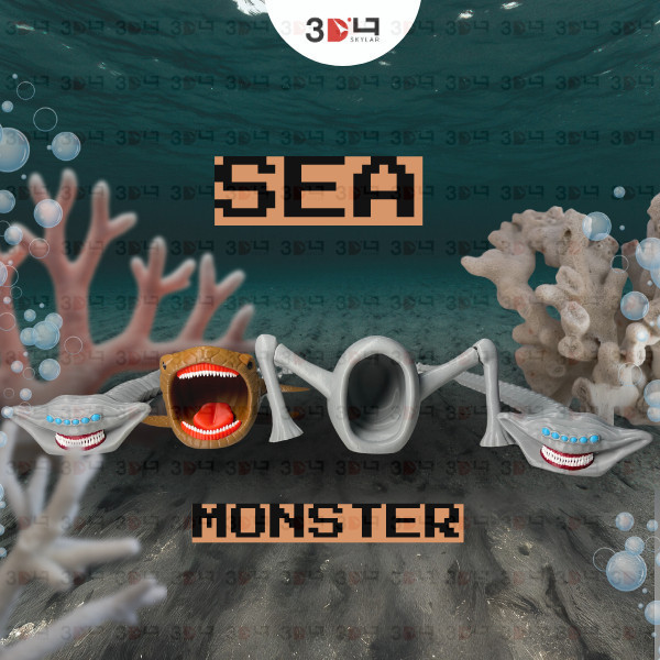 SEA MONSTER - EL GRAN MAJA - BLOOP - SEA EITER - ANCIENT SKELETON ...