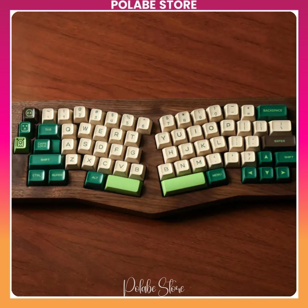 Keycap Joda Green QXA Profile bàn phím cơ Polabe Commerce Keycap SA ...