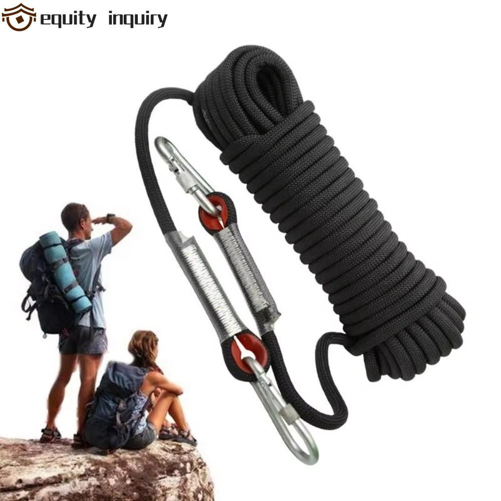 Dây cứu hộ an toàn với móc thép và dây paracord 10mm, phù hợp cho leo ...