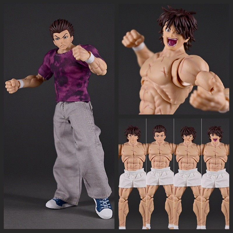 Storm Toy 1 / 12 Hình Baki Demon Back Nhân Vật Hành Động Anime Grappler ...