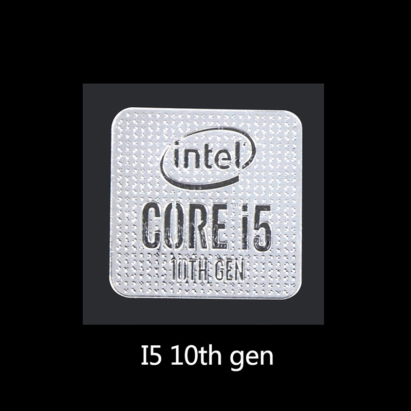 Bolone Thế hệ thứ 10 Intel Core i9 i7 i5 i3 CPU Metal Sticker Laptop ...