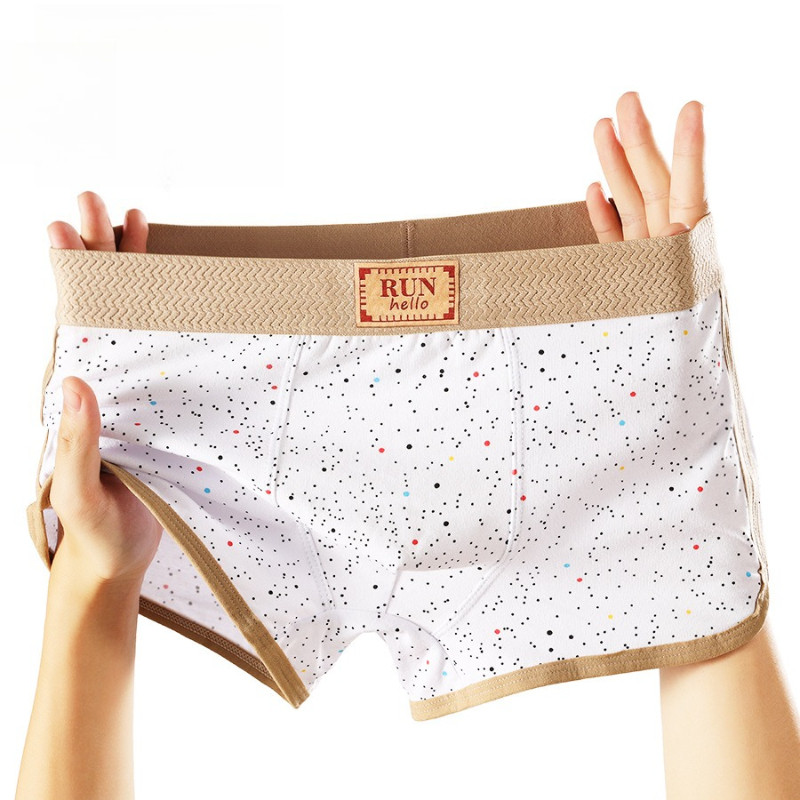 Boxer Cotton Thoáng Khí Cho Nam Giới Với Họa Tiết Lớn, Dễ Thoải Mái ...