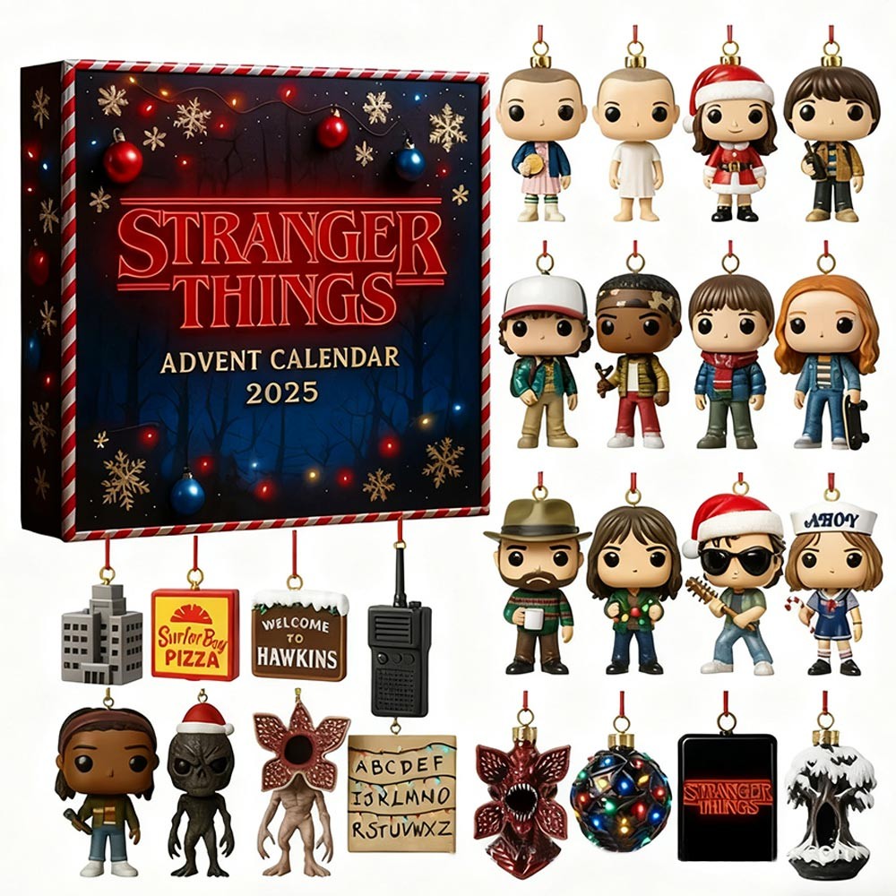 Countdown Stranger Things Advent Calendar 2025 – 24 Days of Festive 2D ...