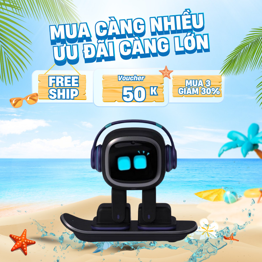 EMO Robot thông minh, quà tặng bạn đồng hành cảm xúc Trung Quốc, đồ ...