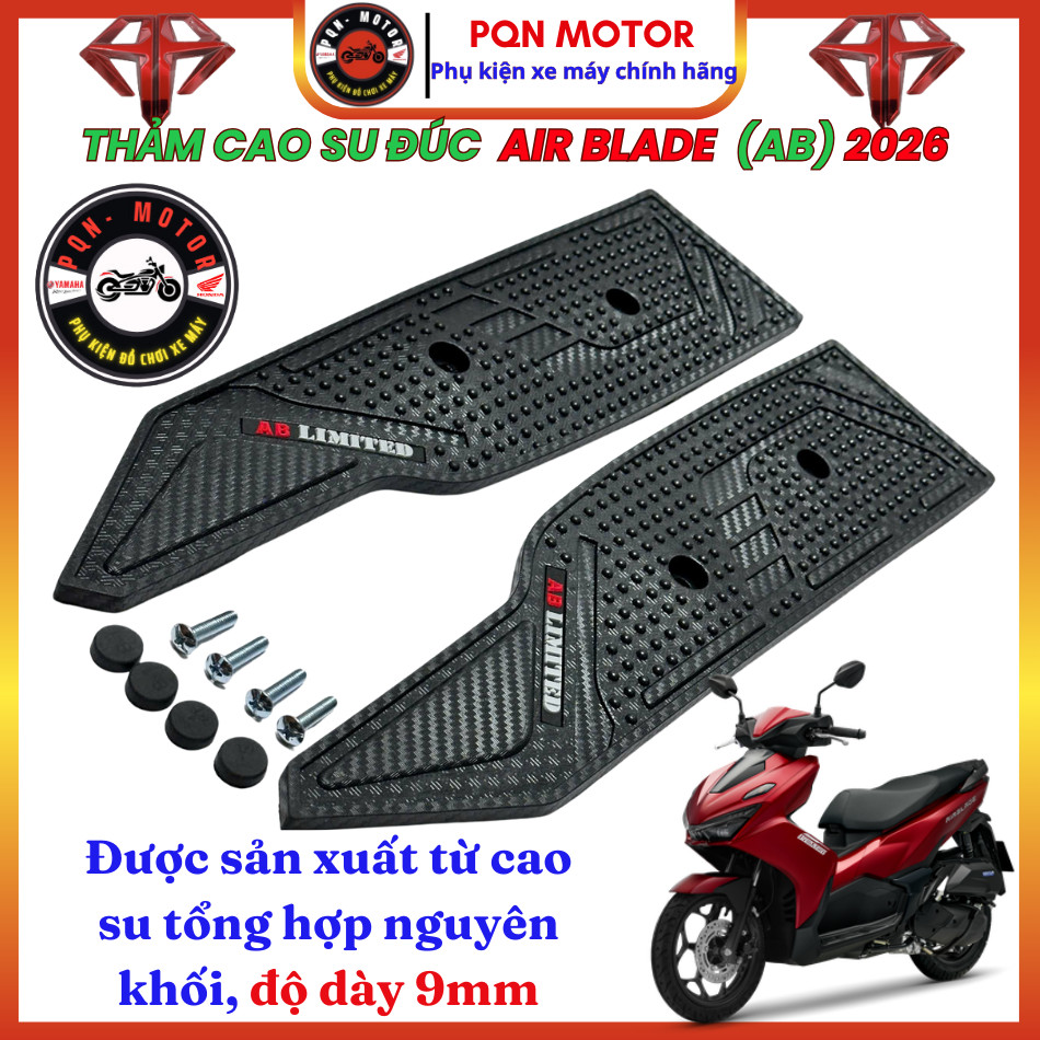 Thảm Lót Chân Air Blade AB 2026, AB 2023-2025, AB 2020 - 2022. AB 125 ...