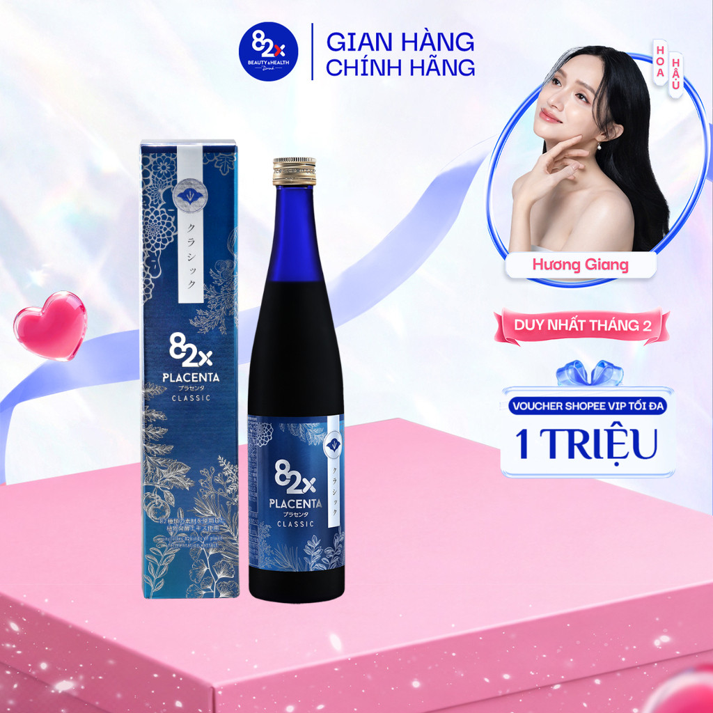 [HCM] Nước Uống 82X Placenta Classic Hỗ Trợ Cải Thiện Sắc Tố Da, Duy ...