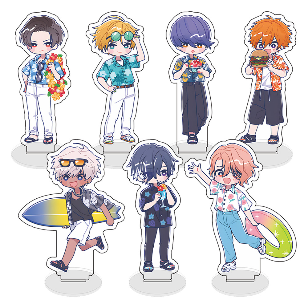 Anime Game Obey Me! Acrylic Stand Model Figure Cosplay Lucifer ...