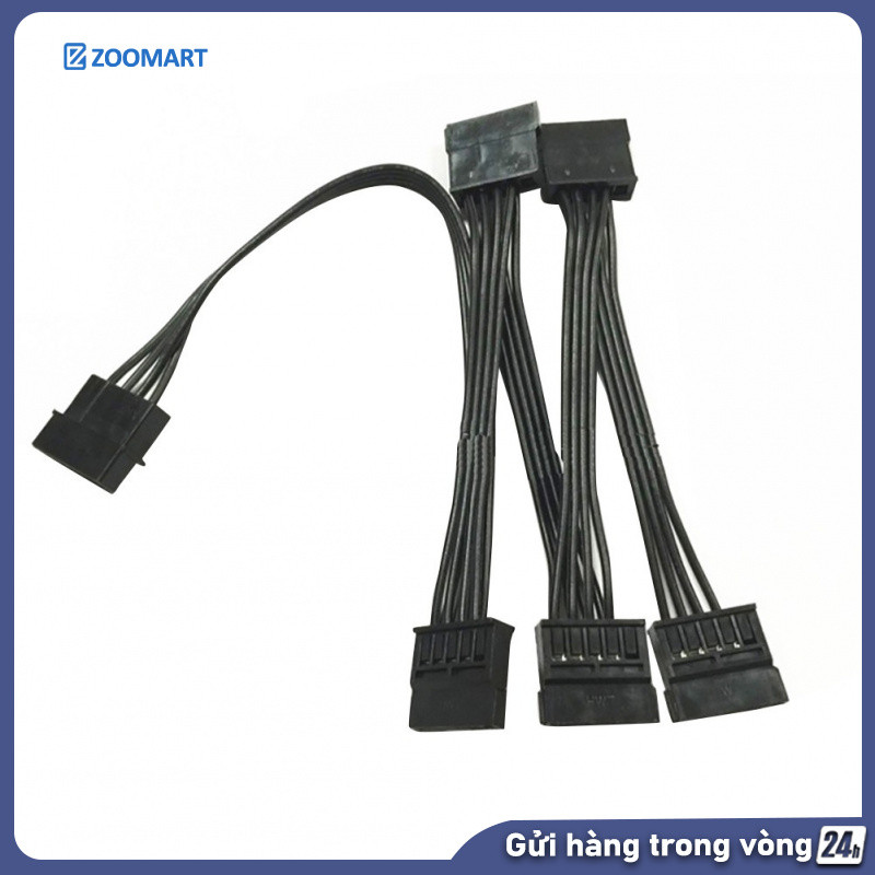 Cáp chia nguồn SATA 1 ra 2/3/4/5 cấp nguồn HDD SSD DVD Dây cáp chia ...