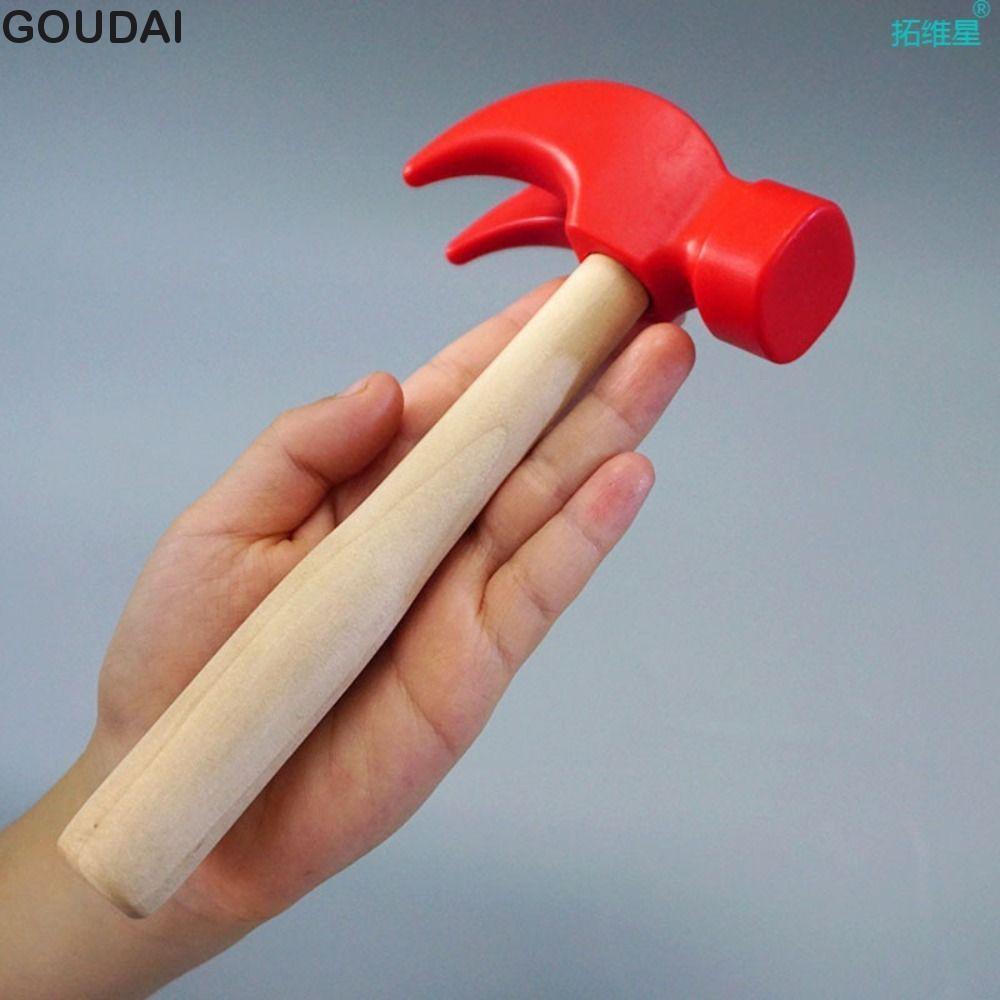 Búa Mini GOUDAI, Tay Cầm Bằng Gỗ Nhựa Mô Phỏng Búa, Dụng Cụ Chơi Game ...