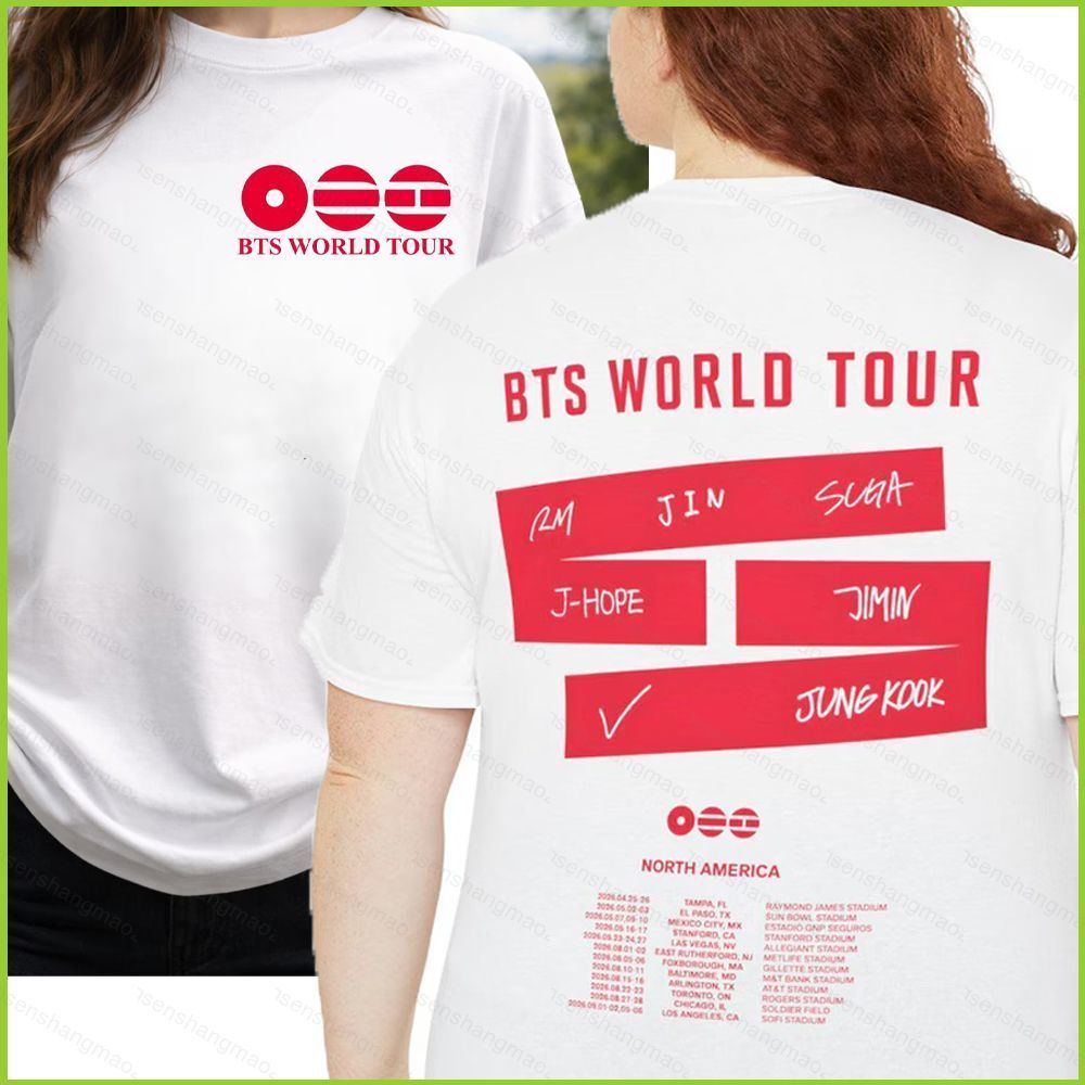 Áo Thun BTS Bangtan Boys 2026 -RM Jin J-Hope Jimin V | Shopee Việt Nam