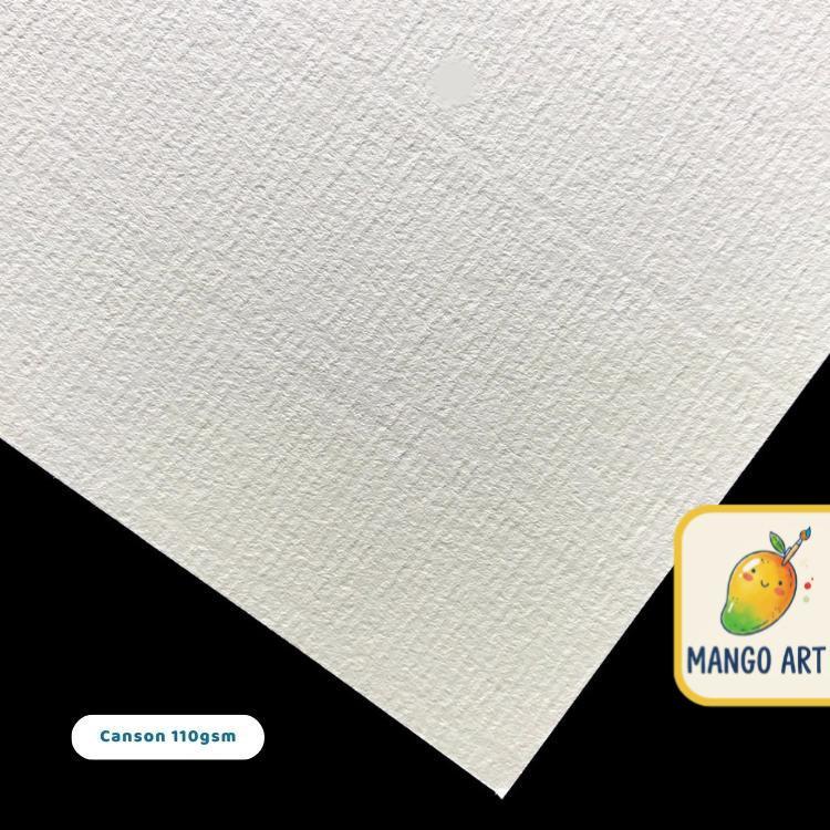 Giấy Canson A2 mỏng 100gsm 110gsm - Họa cụ Mango Art | Shopee Việt Nam