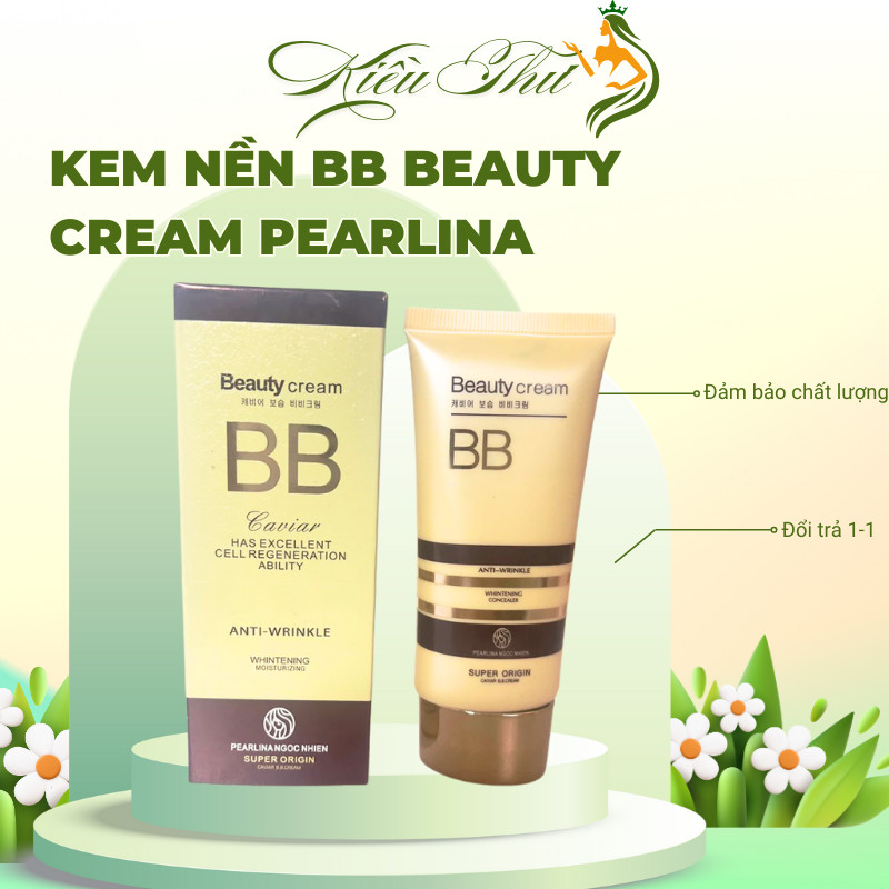 Kem Nền BB Beauty Cream Pearlina Ngọc Nhiên 50ml - Che Khuyết Điểm, Bền ...