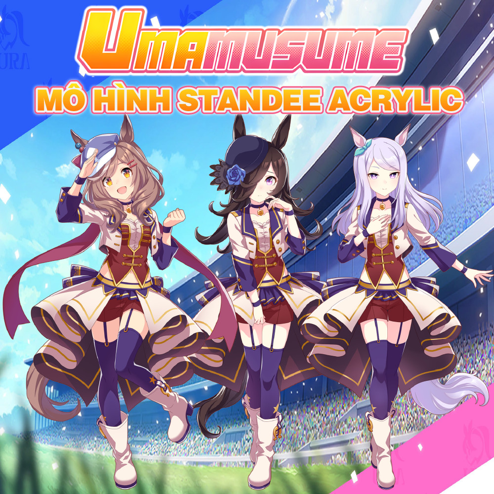 [UMAMUSUME] Mô Hình Standee Acrylic Uma Musume, Mô Hình Mã Nương Gái ...