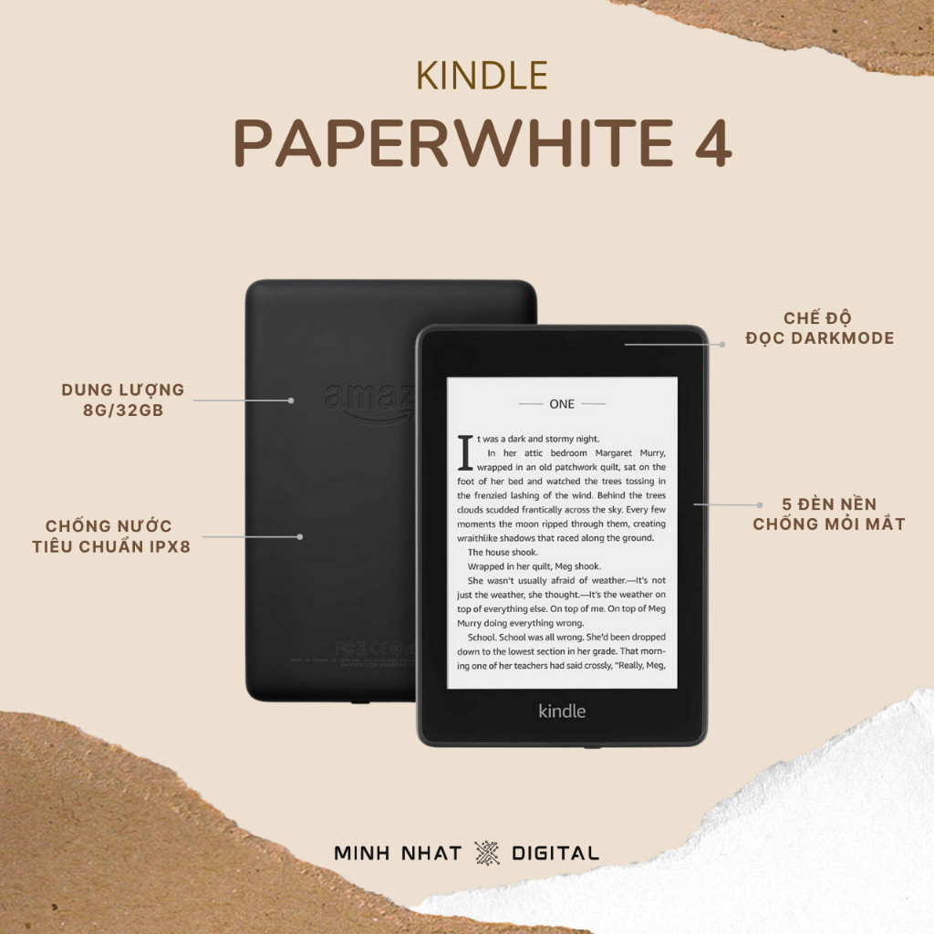 Kindle paperwhite - Giá Tốt, Miễn Phí Vận Chuyển, Đủ Loại | Shopee Việt Nam
