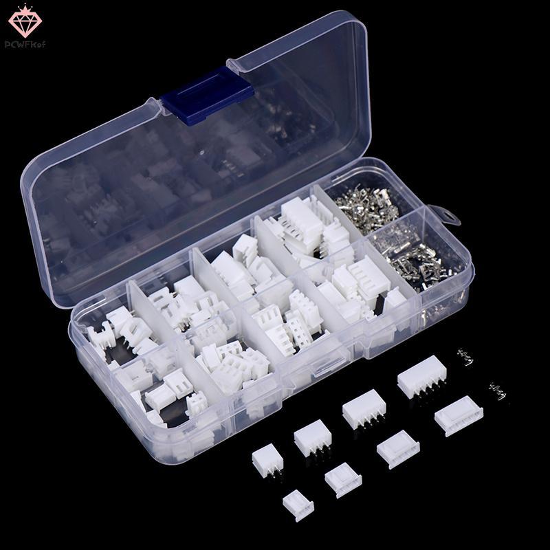 [PCW-T] 230 Cái / hộp XH 2.54 2p 3p 4p 5pin 2.54mm Pitch Terminal Kit ...