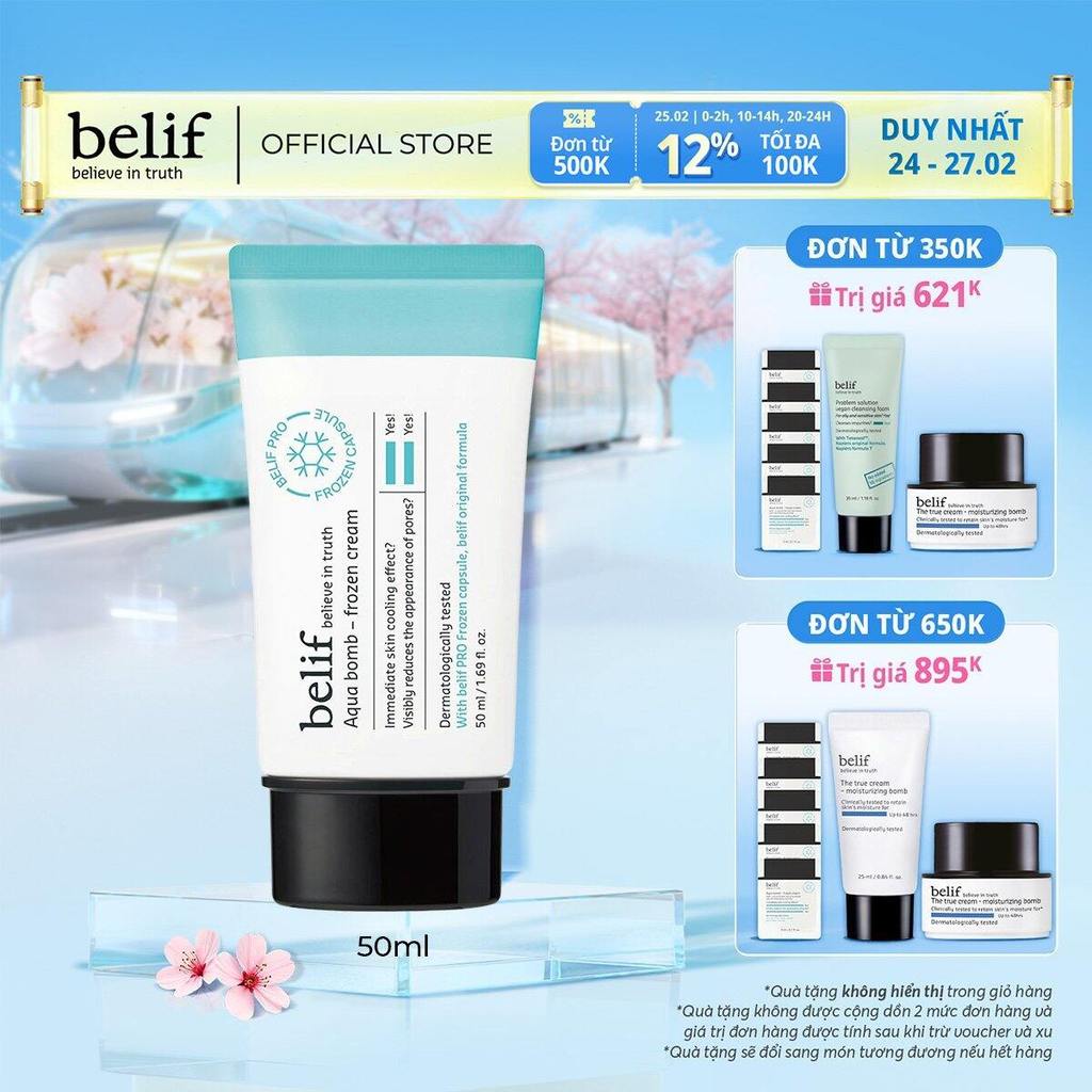 [belif Official] Kem dưỡng làm dịu da và thu nhỏ lỗ chân lông belif ...