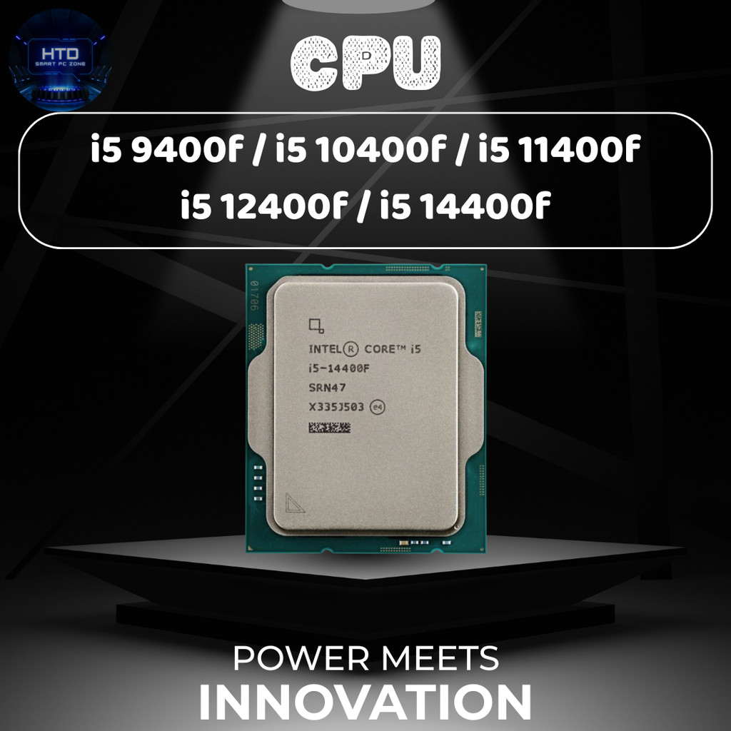 CPU Intel Core i5 i3 10400F/11400F/12400F/12100F/13400F/14400F Tray New ...