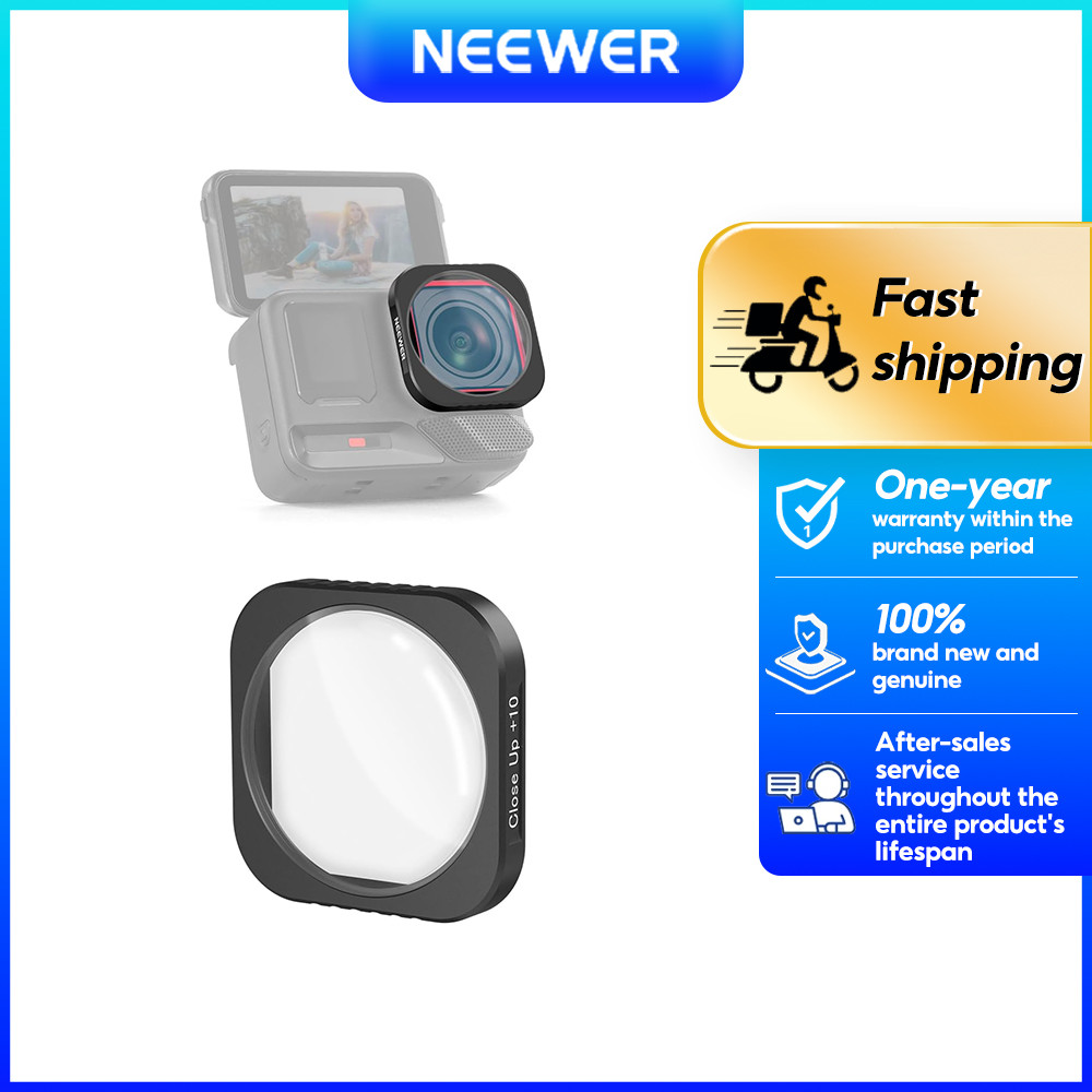 Ống kính Macro NEEWER LS-C40 10X Tương thích với Insta360 Ace Pro / Ace ...