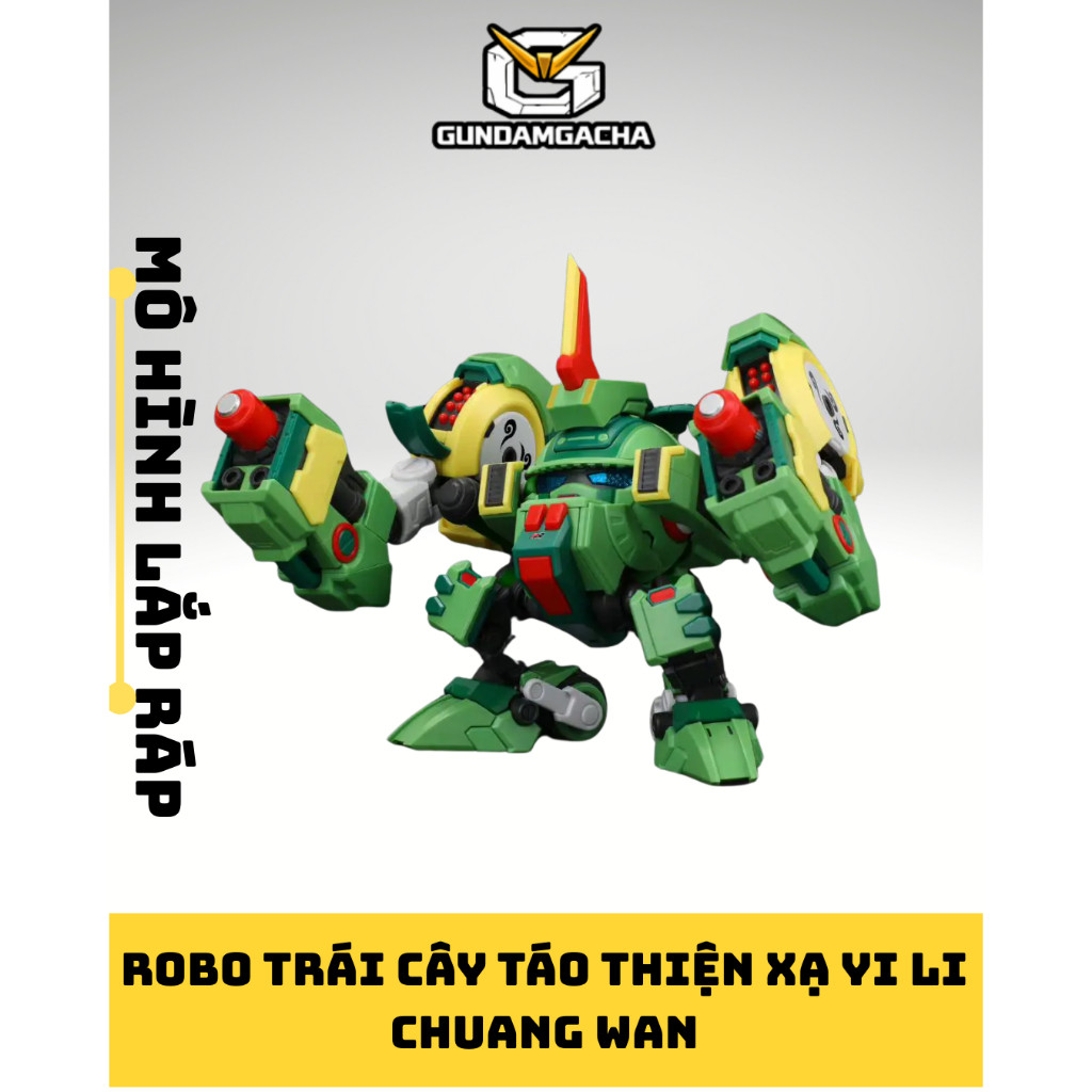 X-Mô Hình Lắp Ráp Táo Thiện Xạ – Robo Trái Cây Chính Hãng Yi Li Chuang ...