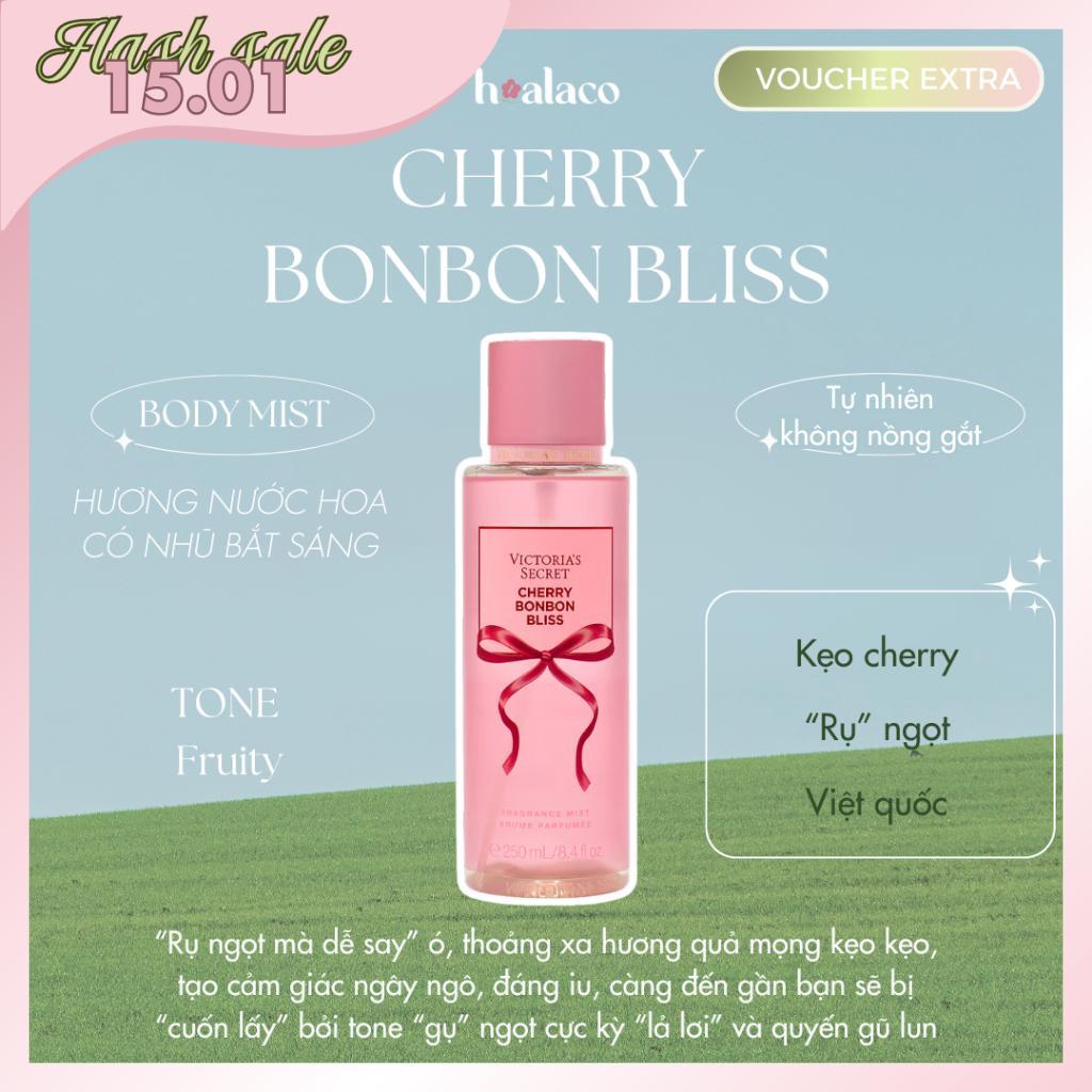 XỊT THƠM TOÀN THÂN CHERRY BONBON BLISS - Body Mist Victoria's Secret ...