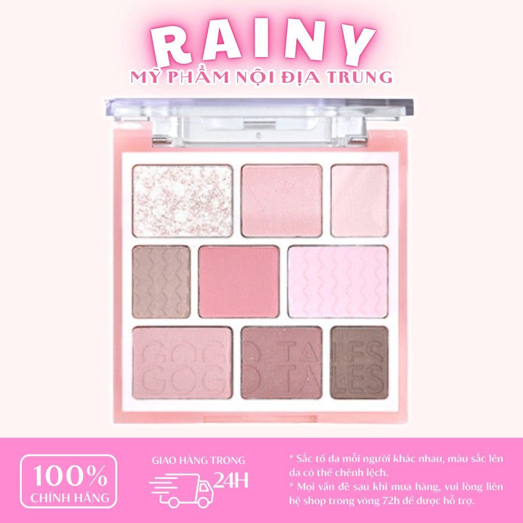 [GOGO TALES] Bảng phấn mắt 9 ô Gogotales Twilight Tale GT866 | Shopee ...