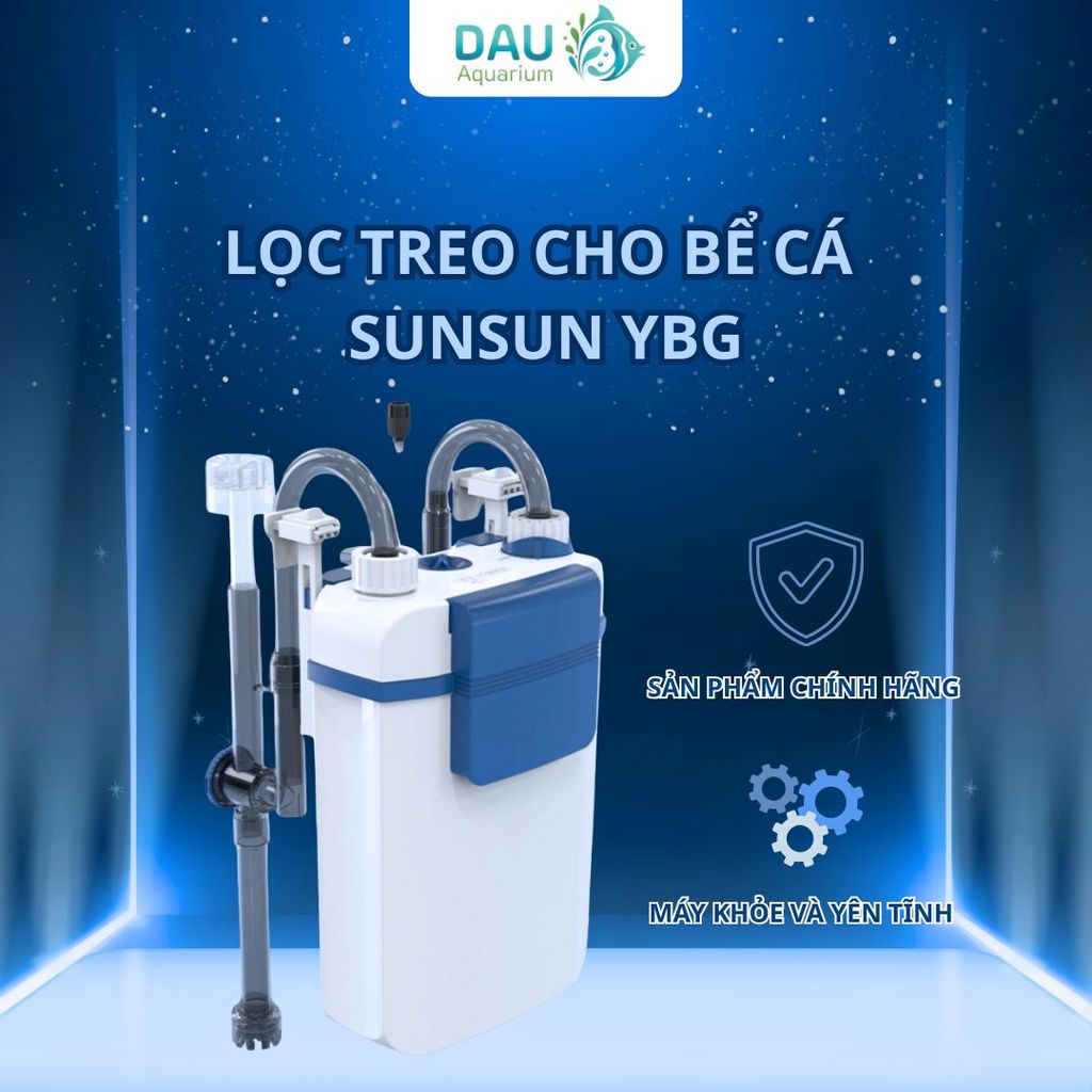 Lọc treo thế hệ mới Sunsun YBG - Tích hợp váng xoay, hút cặn đáy và thổi oxy | Shopee Việt Nam