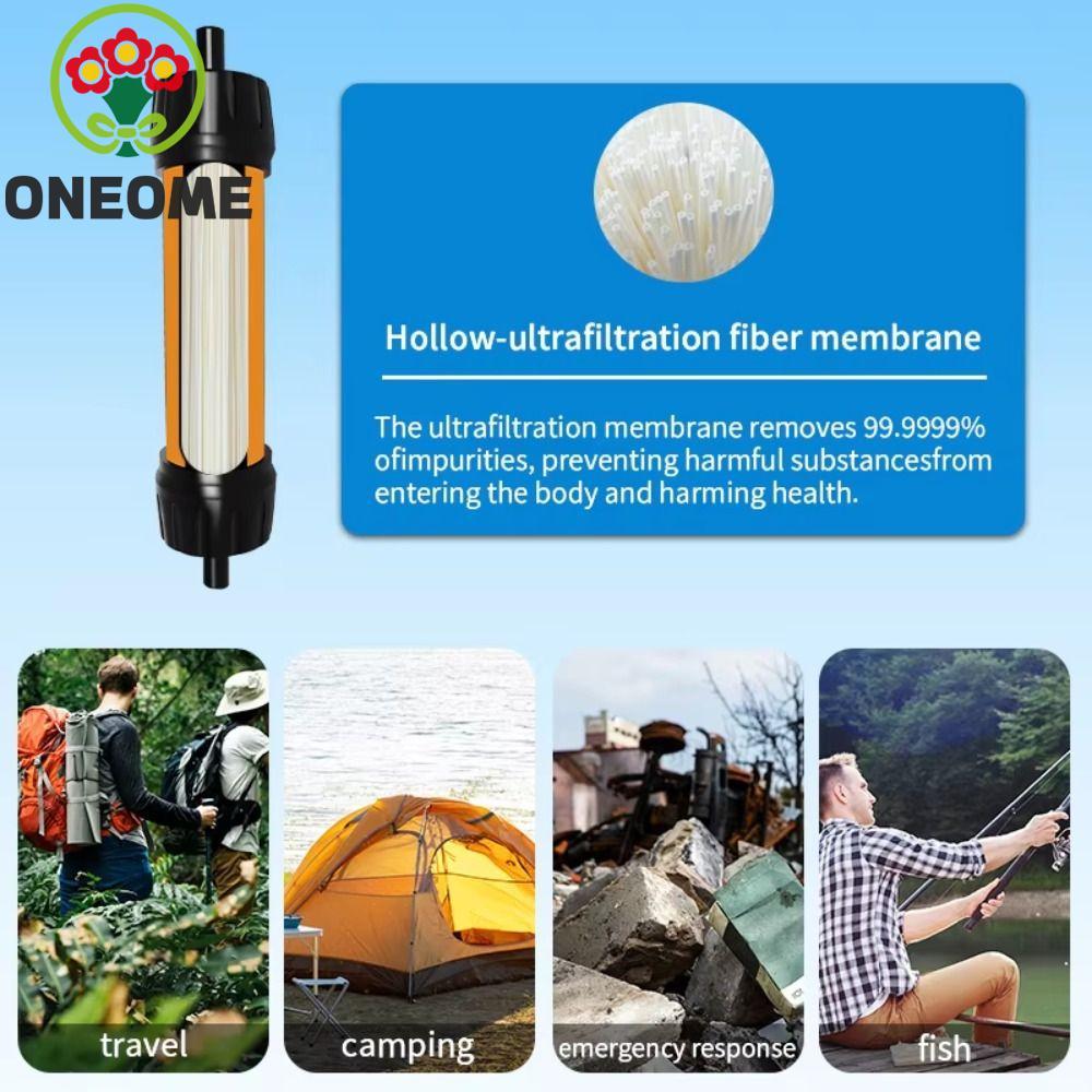 Ống hút lọc nước mini ONEOME - Thiết bị lọc nước di động, dùng ...
