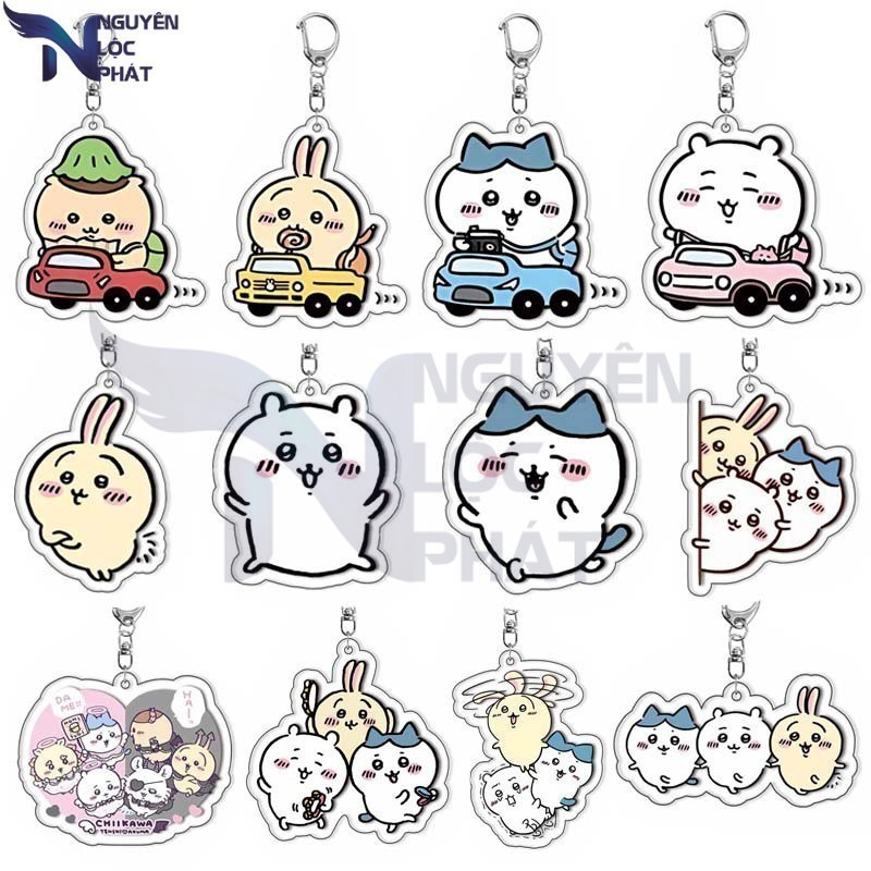 Hoạt Hình Chiikawa acrylic Móc Khóa, Standee Hoạt Hình Dễ Thương, Treo ...