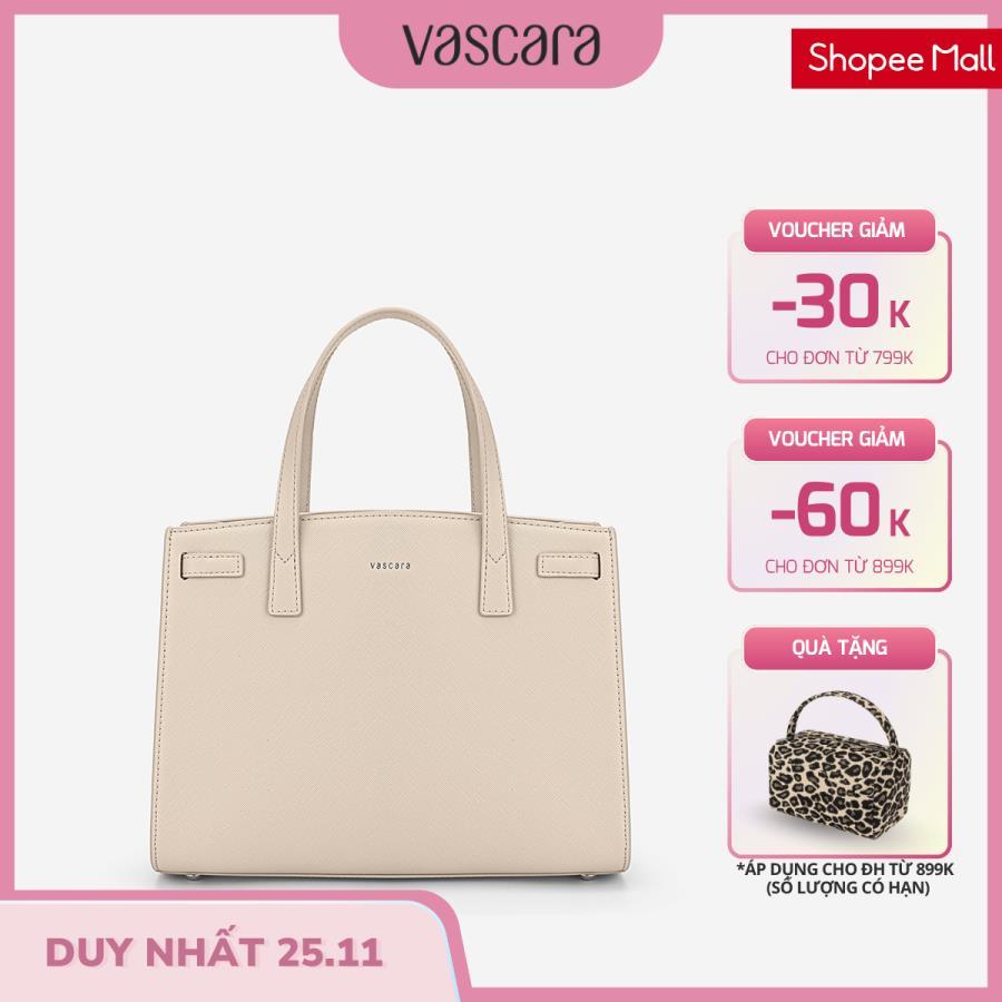 [Voucher 30K | 25.01] Vascara Túi Xách Tay Hình Thang Basic Quai Đôi ...