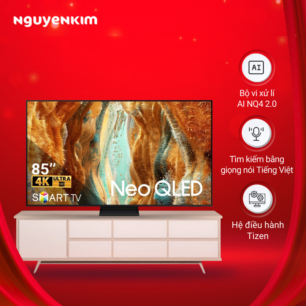 [Mới 2025] Smart AI Tivi Neo QLED Mini LED Samsung 4K 85 Inch ...