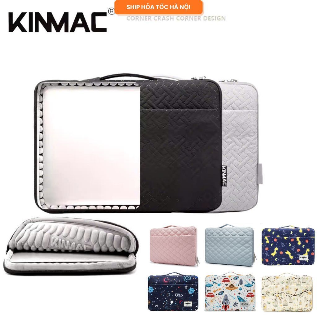 Túi chống sốc laptop, macbook KINMAC 360 độ, kháng nước macbook pro air ...