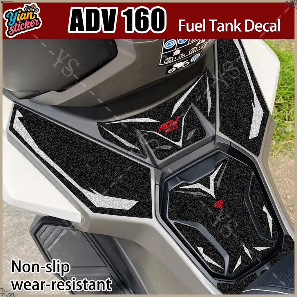 Honda ADV 160 Matte Fuel Tank Sticker Phụ kiện xe máy bảo vệ chống ...