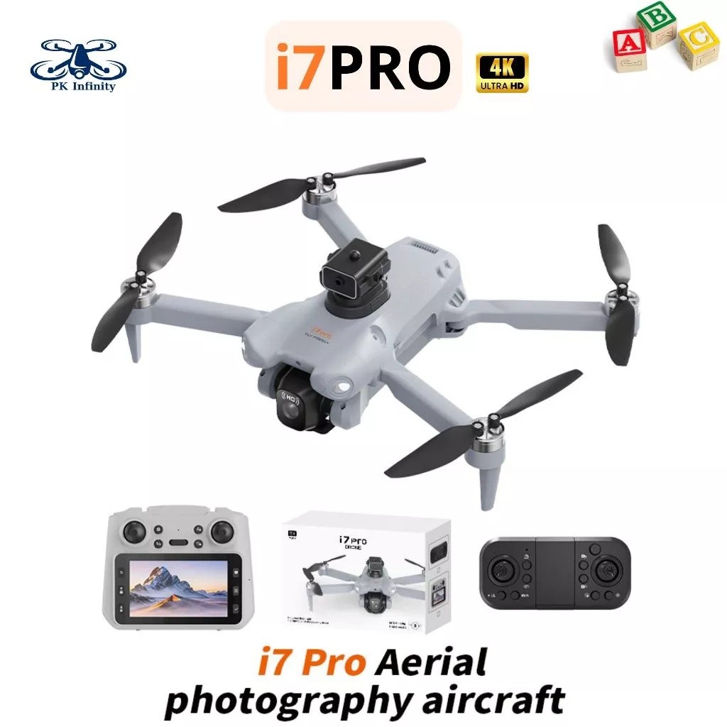 Drone Flycam Drone i7 pro, Máy bay điều khiển từ xa camera 4k HD quay ...