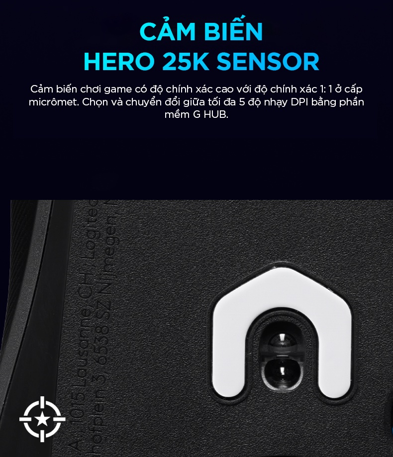 Chuột gaming không dây Logitech G G502 X LIGHTSPEED – Switch LIGHTFORCE ...