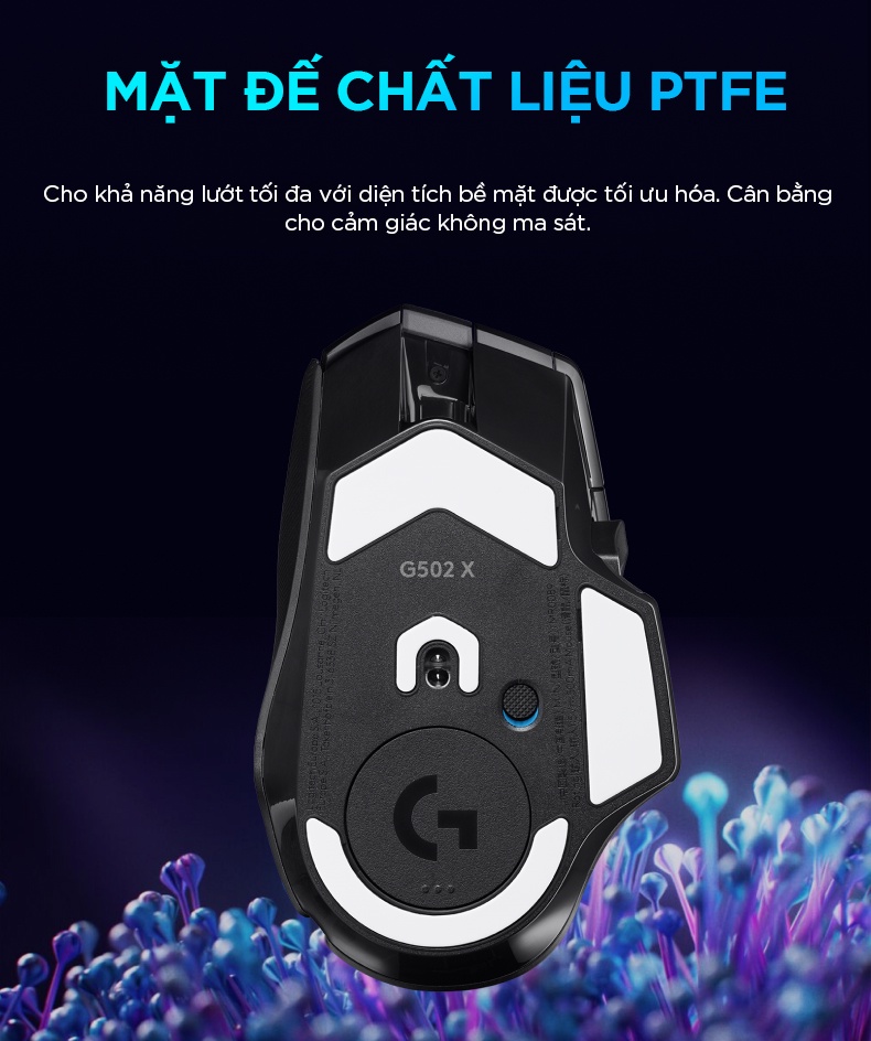 Chuột gaming không dây Logitech G G502 X PLUS LIGHTSPEED LIGHTFORCE Hybrid RGB Lightsync ...