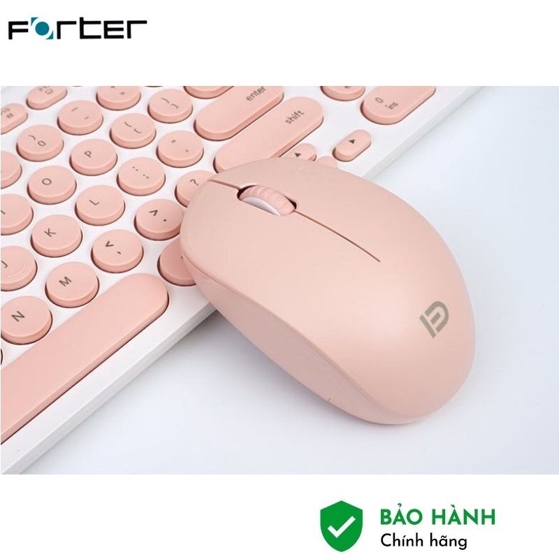 Chuột không dây forter V182 hồng, forter V181 BH 24 tháng đổi mới ...