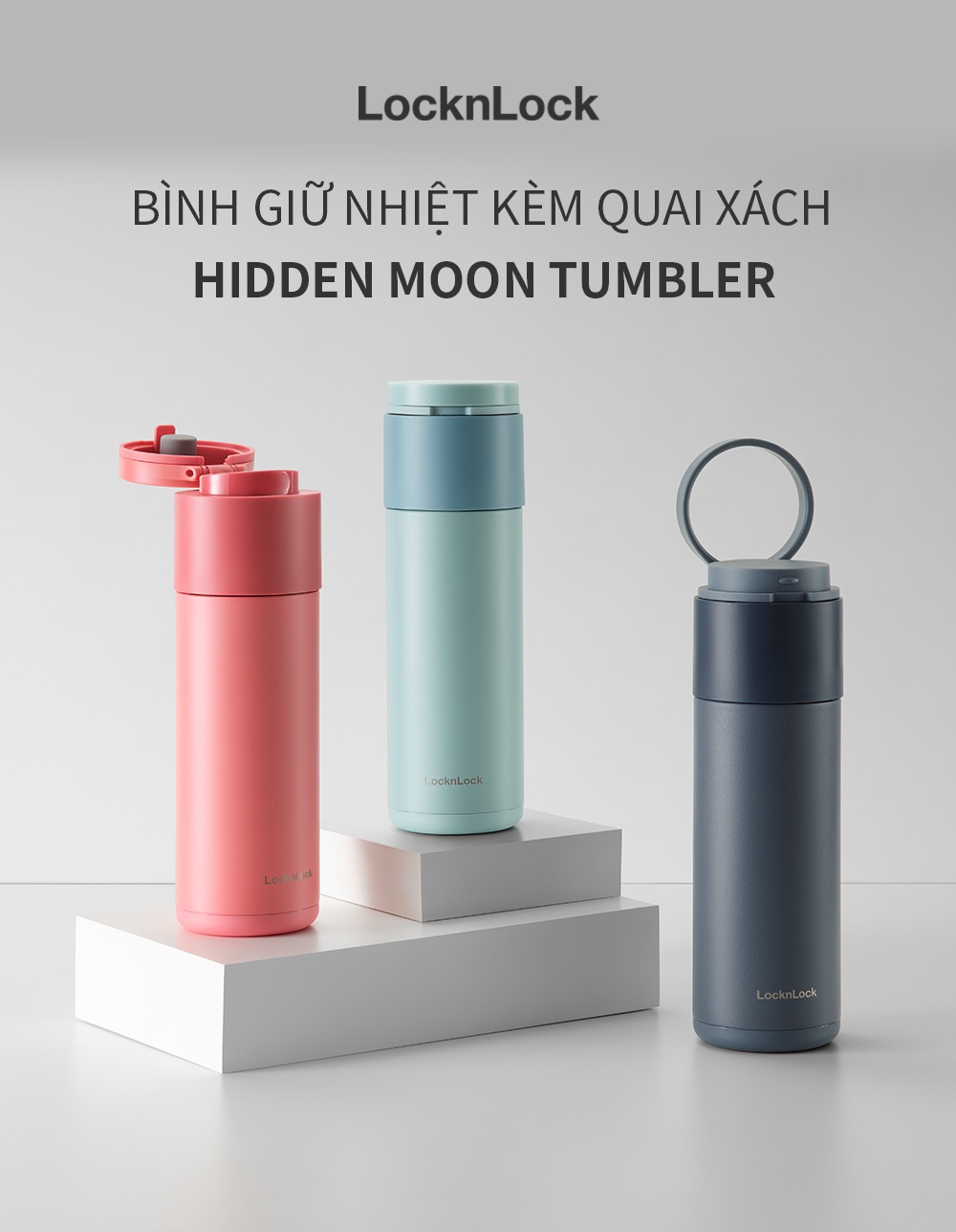 [HẾT HÀNG] Bình giữ nhiệt LocknLock Hidden Moon LHC3275 dung tích 490ml ...
