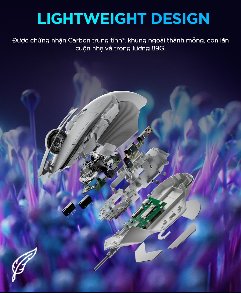 Chuột gaming có dây Logitech G G502 X – switch LIGHTFORCE hybrid, Cảm ...